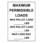 Industrial Notices - Crane Safety Signs and Labels