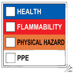 Chemical - Diesel SDS Signs and Labels