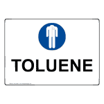 Chemical - Toluene SDS Signs and Labels