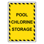 Chemical - Chlorine SDS Signs and Labels