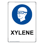Chemical - Xylene SDS Signs and Labels
