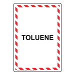 Chemical - Toluene SDS Signs and Labels