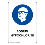 Chemical - Sodium Hypochlorite SDS Signs and Labels