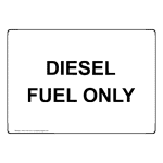 Chemical - Diesel SDS Signs and Labels
