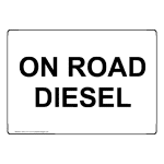 Chemical - Diesel Signs and Labels