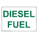 Chemical - Diesel SDS Signs and Labels