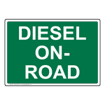 Chemical - Diesel Signs and Labels