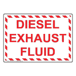 Chemical - Diesel SDS Signs and Labels