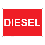 Chemical - Diesel Signs and Labels