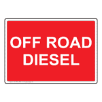 Chemical - Diesel Signs and Labels