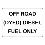 Chemical - Diesel Signs and Labels
