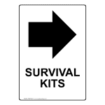 Fire/Emergency - Severe Weather Shelter Signs and Labels