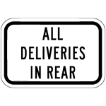 Transportation - Shipping & Receiving Signs and Labels