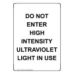 Industrial Notices - UV
