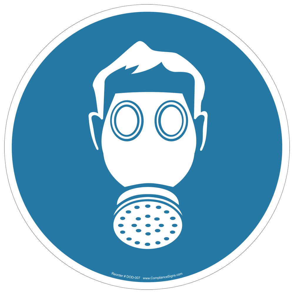 DOD 6055 Wear Breathing Apparatus Sign DOD-007