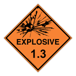 Chemical - Explosives Signs and Labels