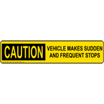 Transportation - Frequent Stops Signs and Labels