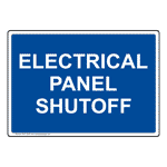Electrical - Electrical Panel Signs and Labels
