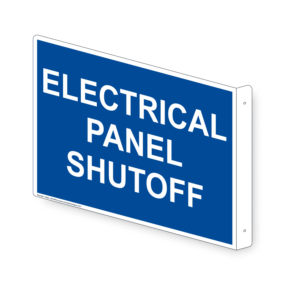 Electrical Panel Sign NHE-13820