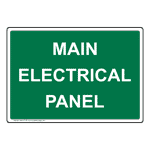 Electrical - Electrical Panel Signs and Labels