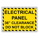 Electrical - Electrical Panel Signs and Labels