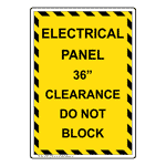 Electrical - Electrical Panel Signs and Labels