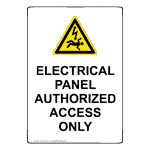 Electrical - Electrical Panel Signs and Labels