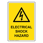 Electrical - Voltage & Shock Hazard Signs and Labels