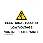 Electrical - Voltage & Shock Hazard Signs and Labels