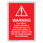 Electrical - Voltage & Shock Hazard Signs and Labels