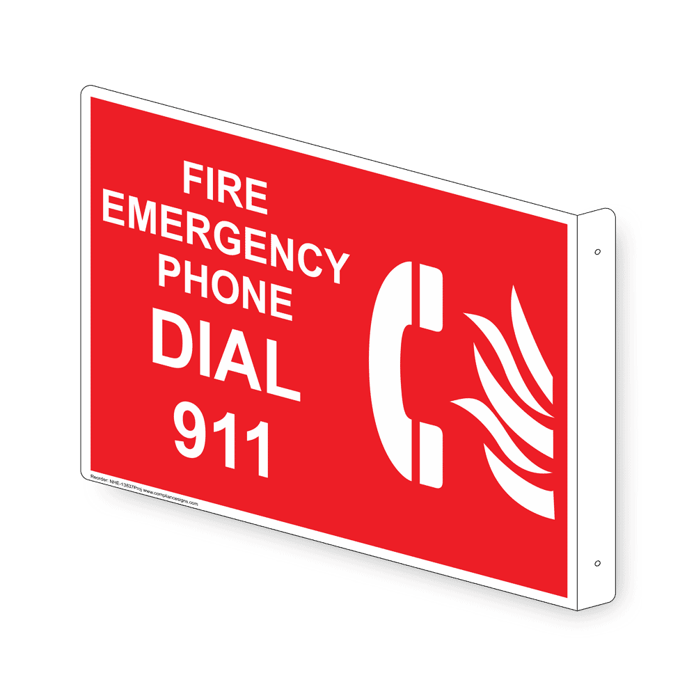 Fire Emergency Phone Dial 911 Sign NHE 13837Proj Emergency Contact 911 fire-emergency-phone-dial-911-sign-nhe-13837proj-emergency-contact-911