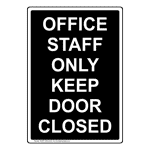 No Trespassing/Security - Restricted Access - Employees Only Signs and ...