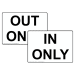 Fire/Emergency - Glow in the Dark Exit Signs and Labels