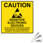 Electrical - Static & Grounding Signs and Labels