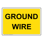 Electrical - Static & Grounding Signs and Labels