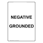 Electrical - Static & Grounding Signs and Labels