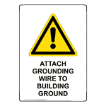 Electrical - Static & Grounding Signs and Labels