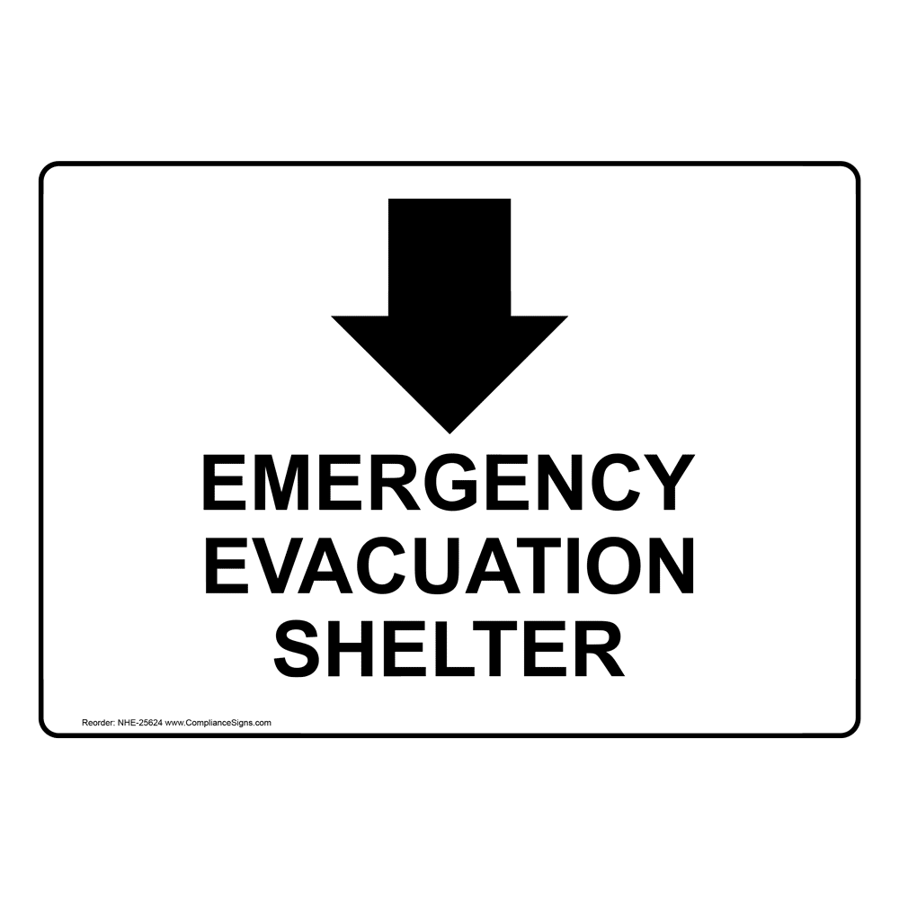 Evacuation Sign