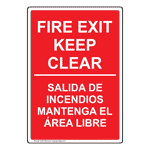 Fire/Emergency - Fire Exit Signs and Labels