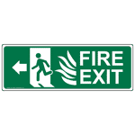 Fire/Emergency - Fire Exit Signs and Labels
