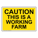 Agricultural - Farm Safety Signs and Labels