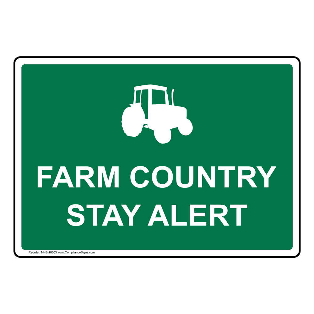 Danger Deadly Manure Gases Sign NHE-18304 Farm Safety