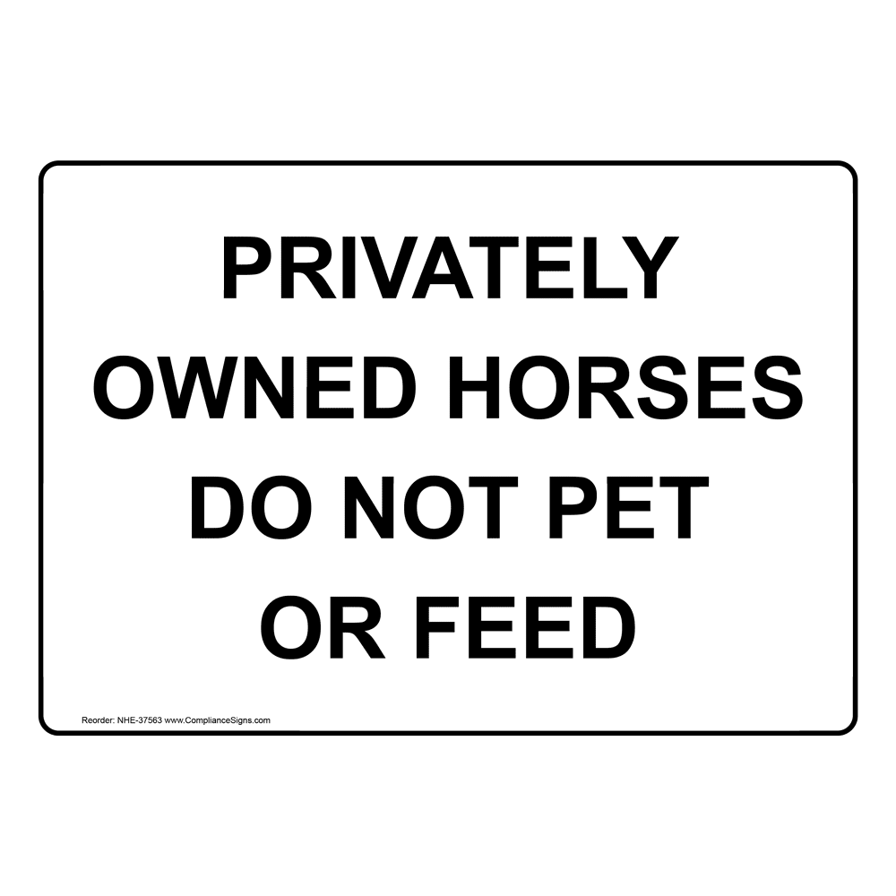 No Entry Sign Farm Signs