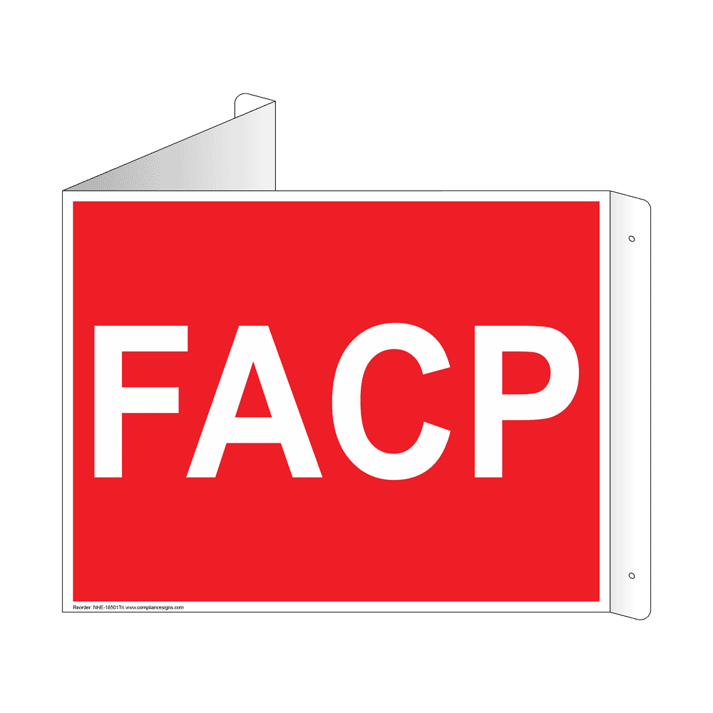 FACP Sign NHE-16501