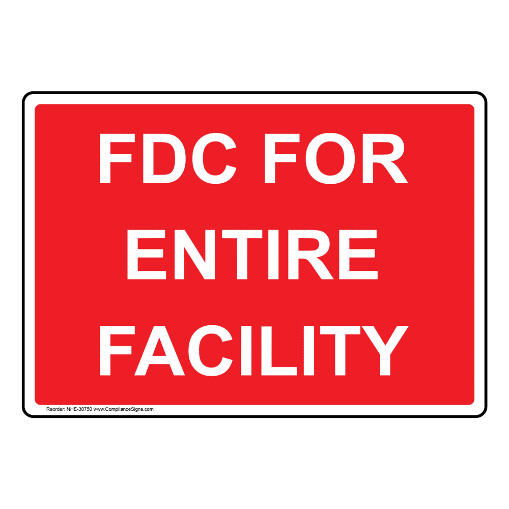 Fdc Sign Printable