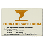 Fire/Emergency - FEMA Safe Room Signs and Labels