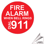 Fire/Emergency - Fire Alarm Signs and Labels