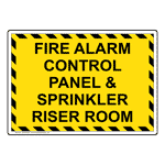 Fire/Emergency - Fire Alarm Signs and Labels