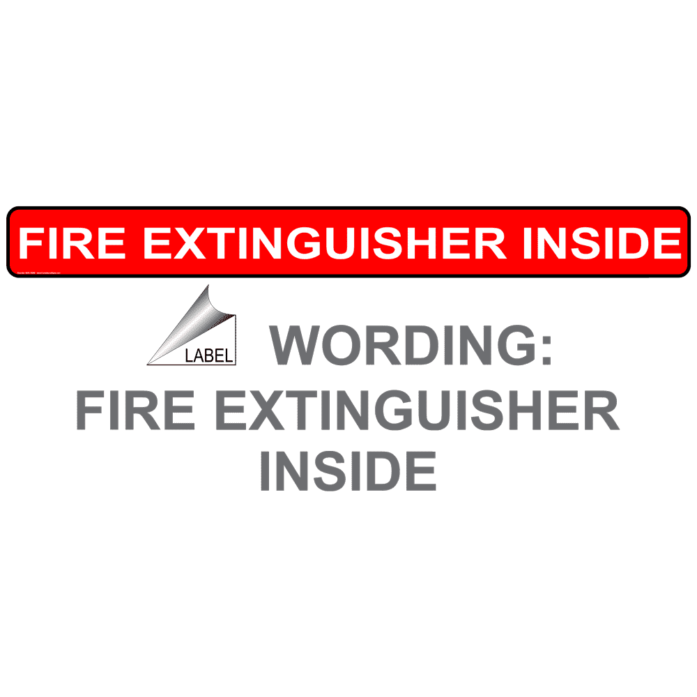 What Is A Fire Safety Label at Jesse Jean blog