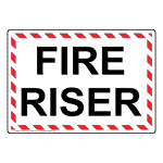 Fire/Emergency - Fire Sprinkler Signs and Labels